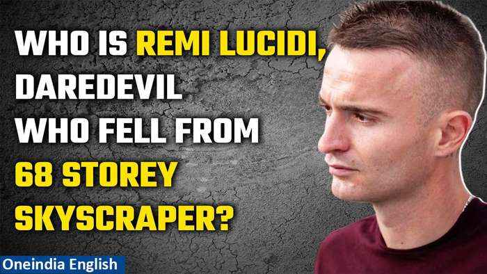 Remi Lucidi, daredevil falls from 68 storey Hong - One News Page VIDEO