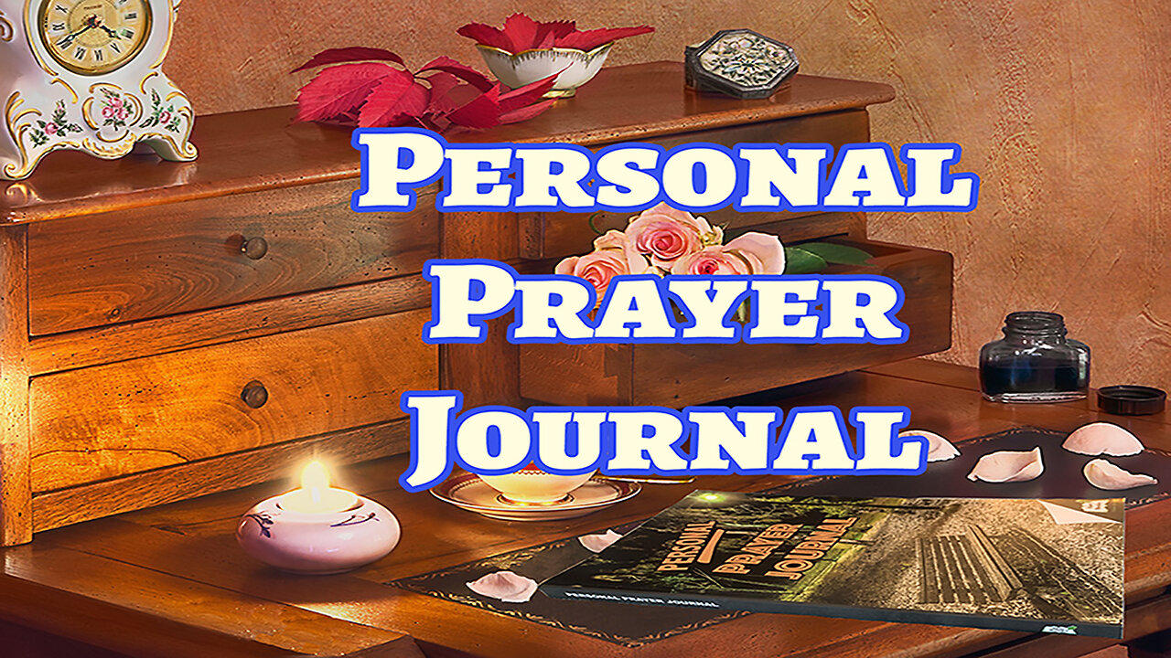 Personal Prayer Journal, Daily & monthly - One News Page VIDEO