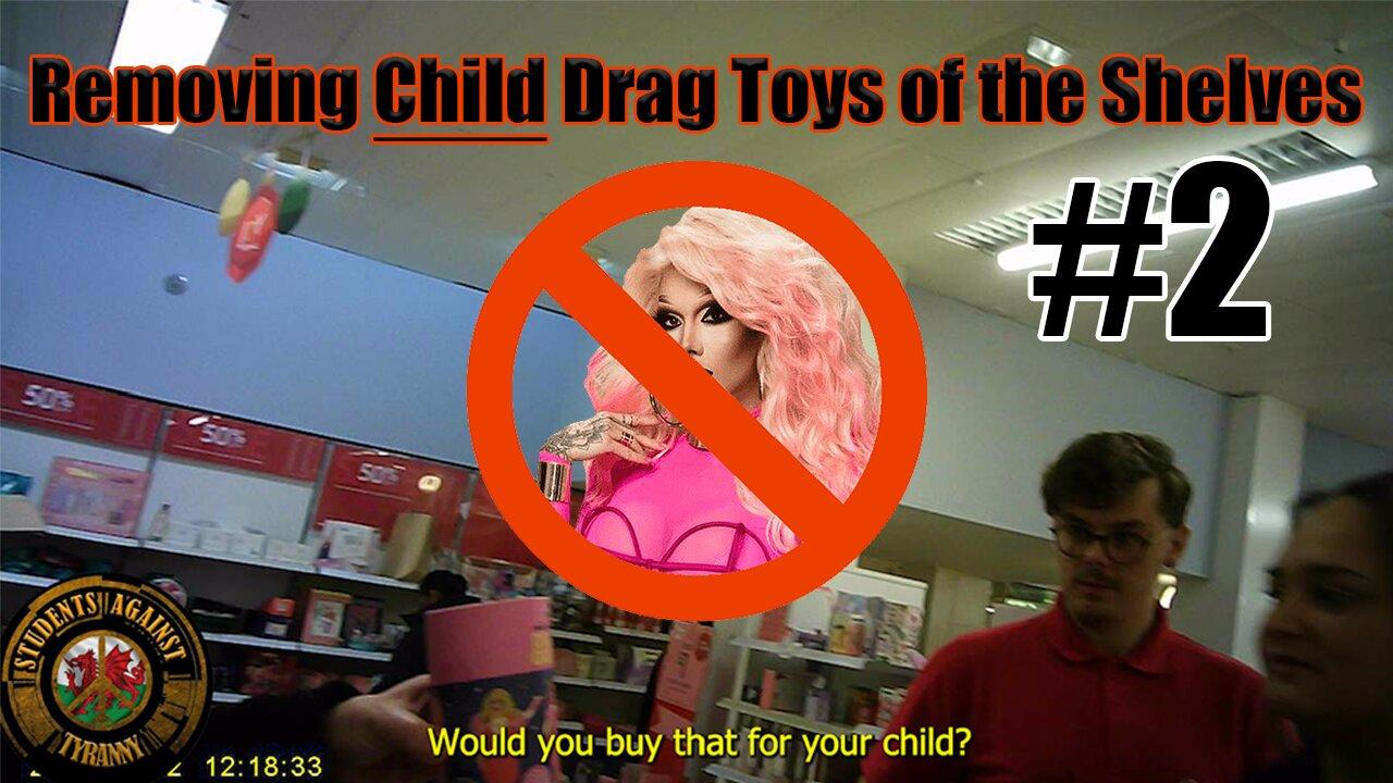 #2 Removing Child Drag Toys off the Shelves in - One News Page VIDEO
