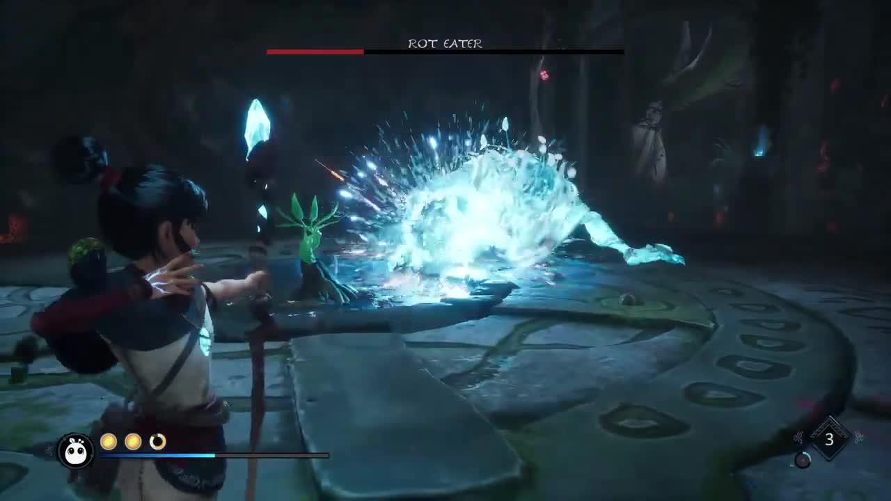 Kena: Bridge of Spirits Rot Eater Boss Fight - One News Page VIDEO