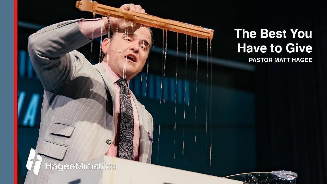 Pastor Matt Hagee - "The Best You Have to - One News Page VIDEO