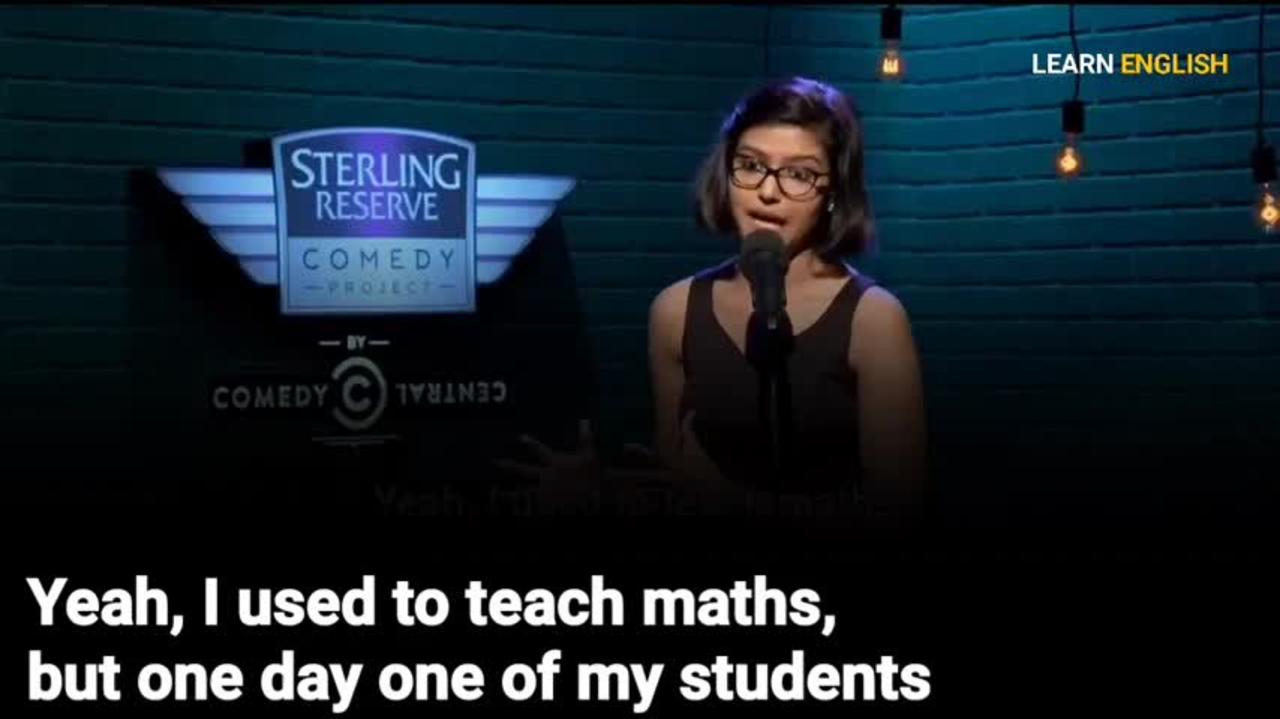 Stand up comedy with subtitles Learn English - One News Page VIDEO
