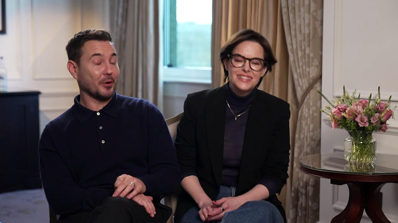 Martin Compston & Emily Hampshire are hilarious - One News Page VIDEO