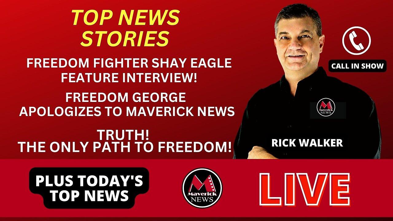 Maverick News LIVE with Rick Walker: Feature - One News Page VIDEO