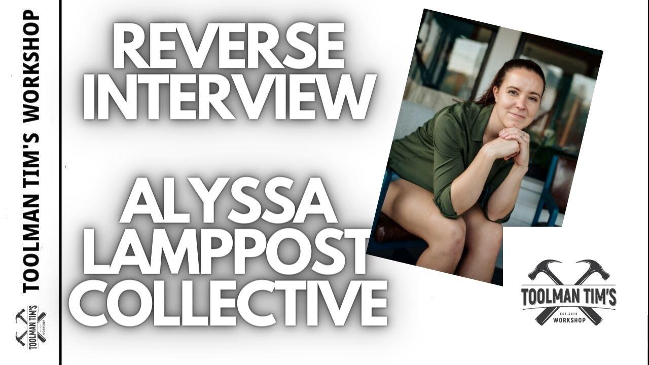 232. A REVERSE INTERVIEW - ALYSSA FROM LAMPPOST - One News Page VIDEO