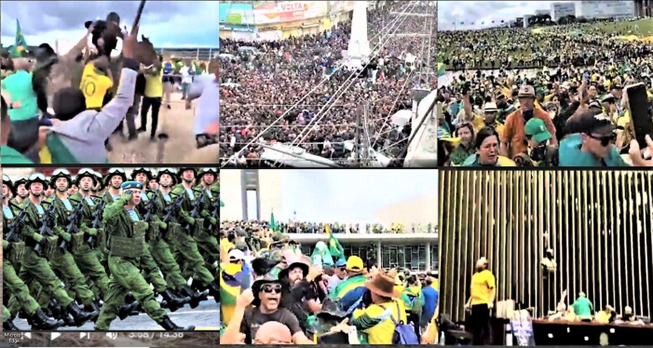 BRAZIL IN CHAOS-PROTESTORS STORM GOVERNMENT - One News Page VIDEO