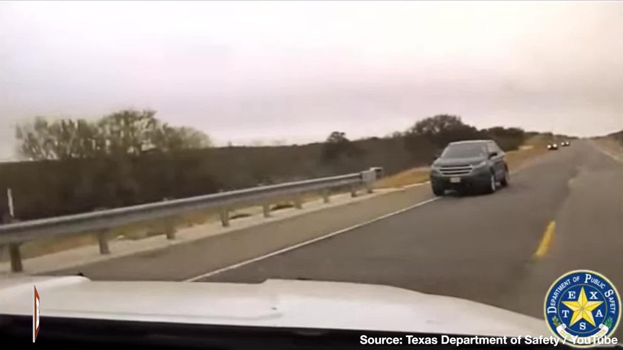 TX DPS Troopers Taken on High-Speed Chase by - One News Page VIDEO