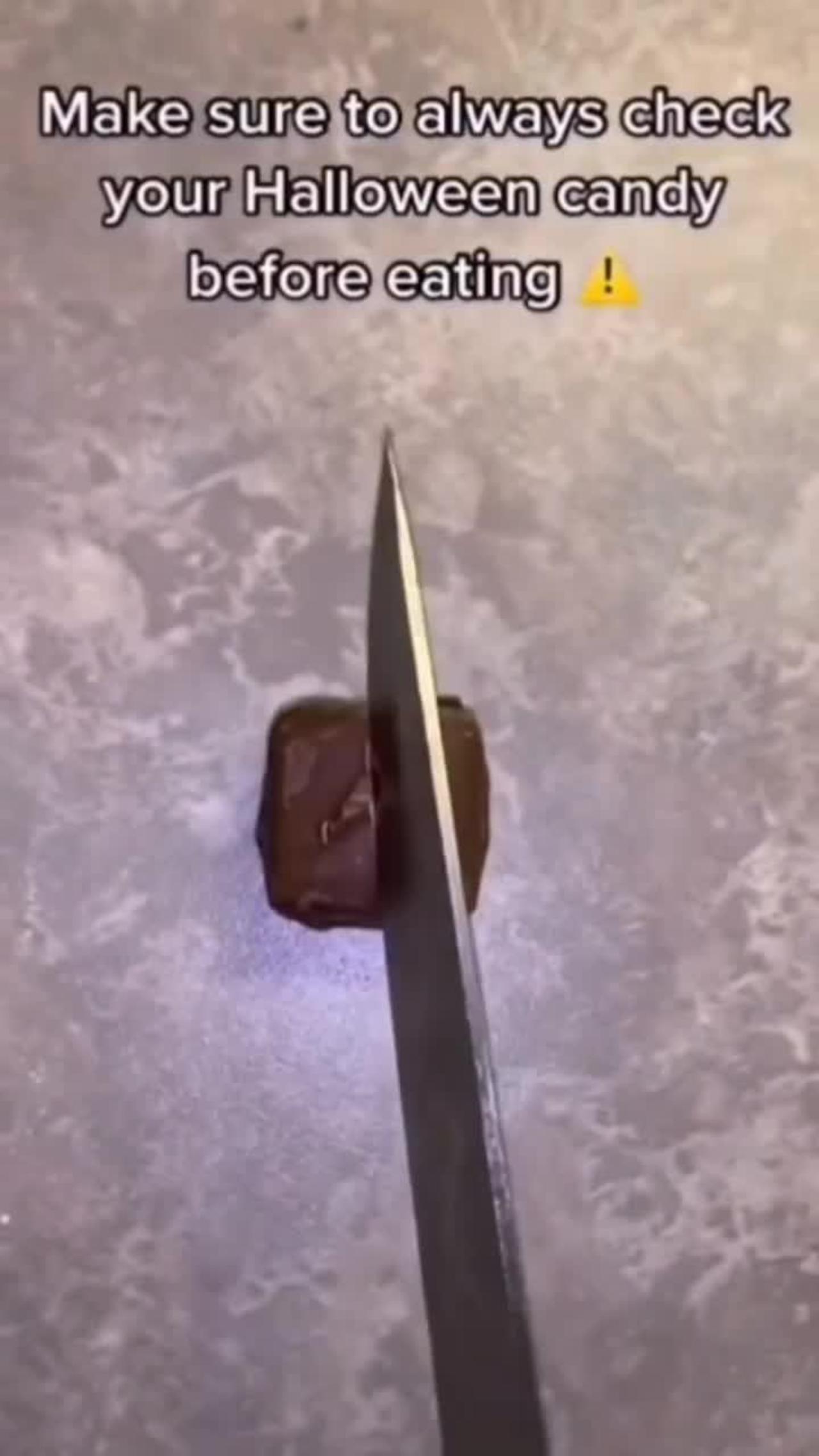 Make sure you always check your Halloween candy - One News Page VIDEO