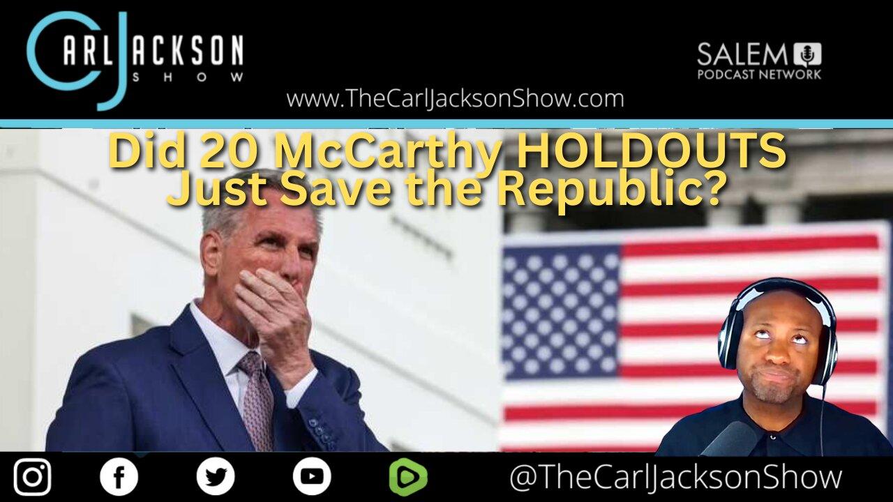 Did 20 McCarthy HOLDOUTS Just Save the Republic? - One News Page VIDEO
