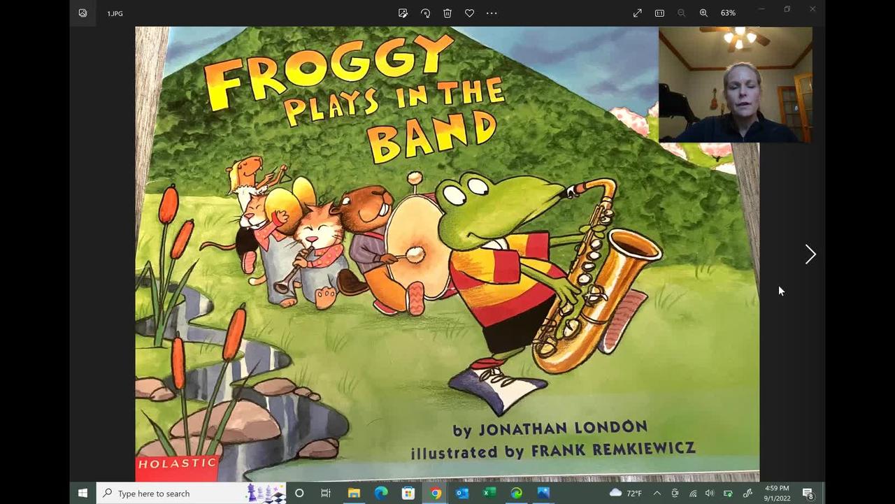 Froggy Plays In The Band By: Jonathan London, - One News Page VIDEO