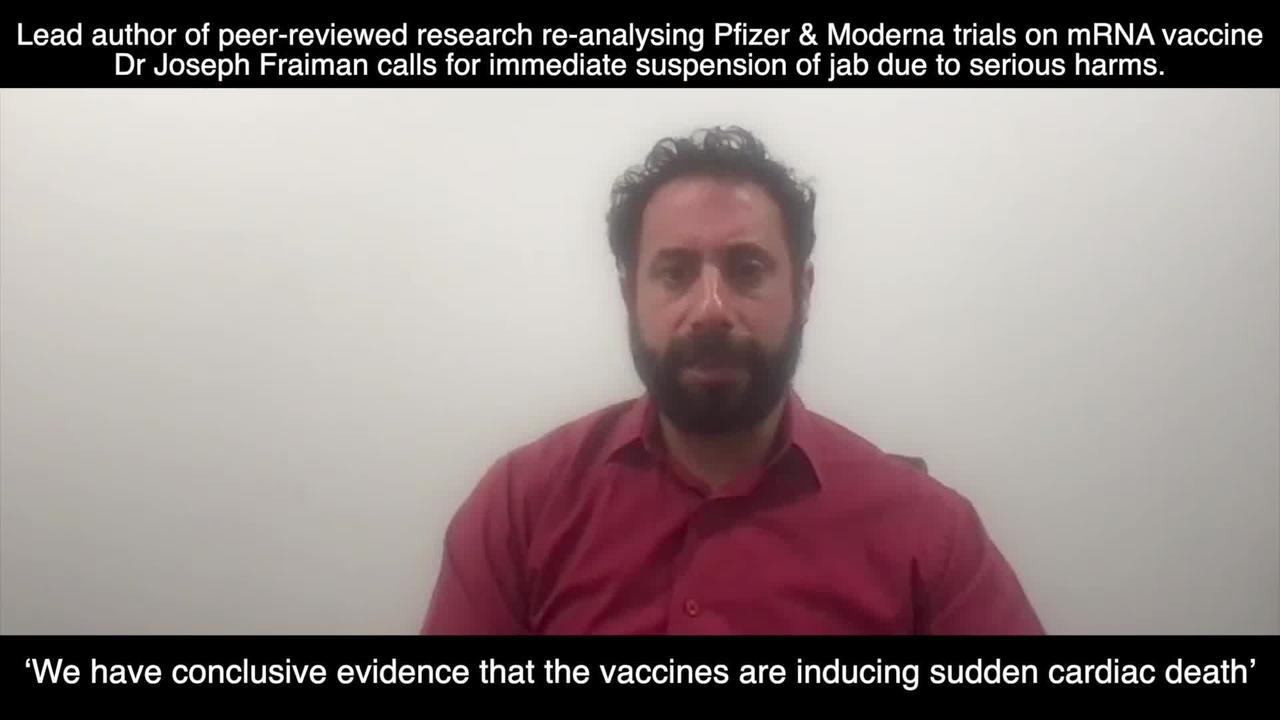 Joseph Fraiman MD calls for immediate suspension - One News Page VIDEO