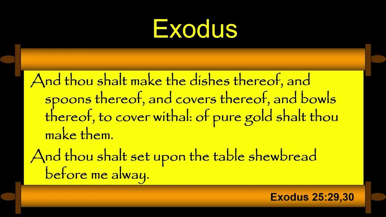 The Book of Exodus- Session 10 of 16 - A - One News Page VIDEO