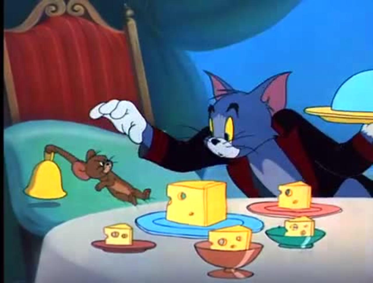 TOM & JERRY (TOM BRINGS FOOD TO JERRY, TOM - One News Page VIDEO