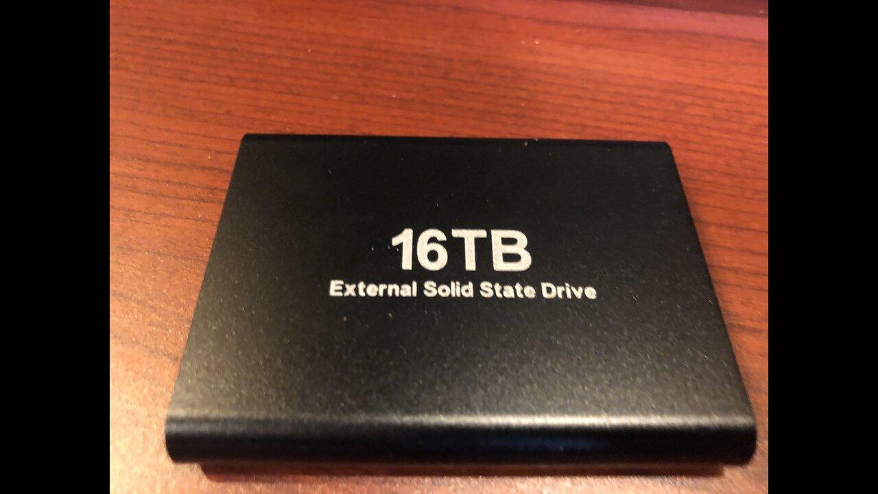 WIOTA External Hard Drive 16TB Portable - One News Page VIDEO