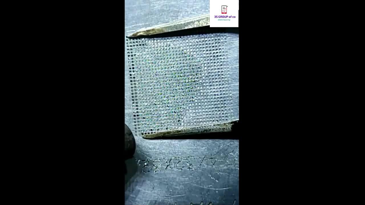 CPU IC REBALLING / Universal Stencil CPU - One News Page VIDEO