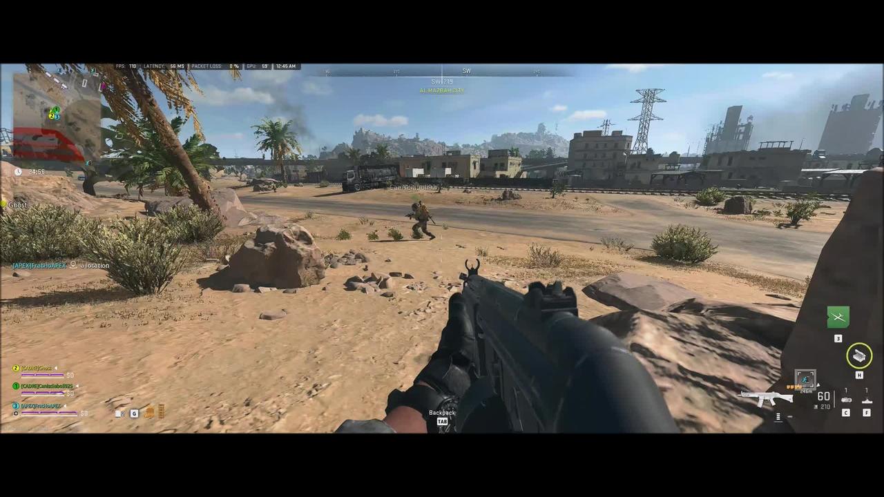 MW2 DMZ - Spawns a Tad Close (Lucky Sniper Shot) - One News Page VIDEO