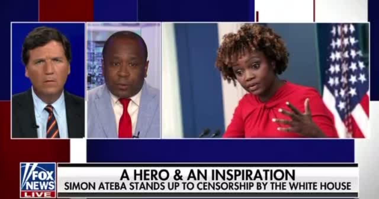 Simon Ateba Stands up to censorship by the White - One News Page VIDEO