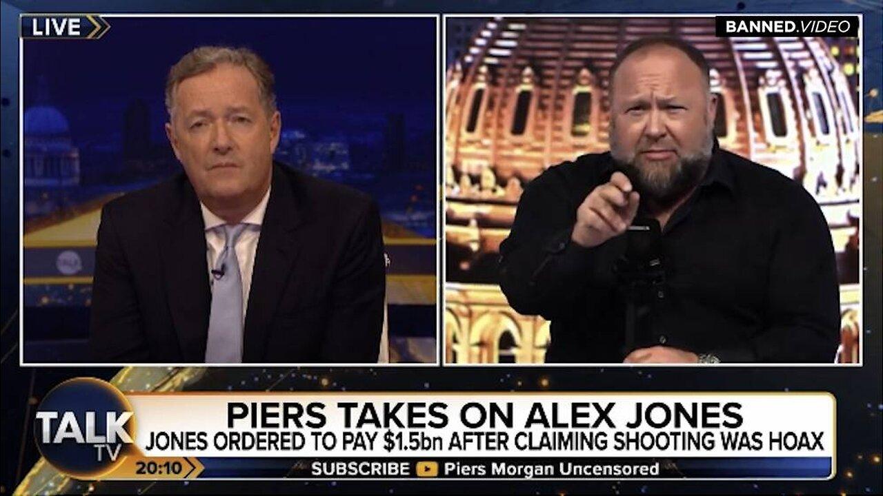 EPIC! Alex Jones Destroys Piers Morgan In 2nd - One News Page VIDEO
