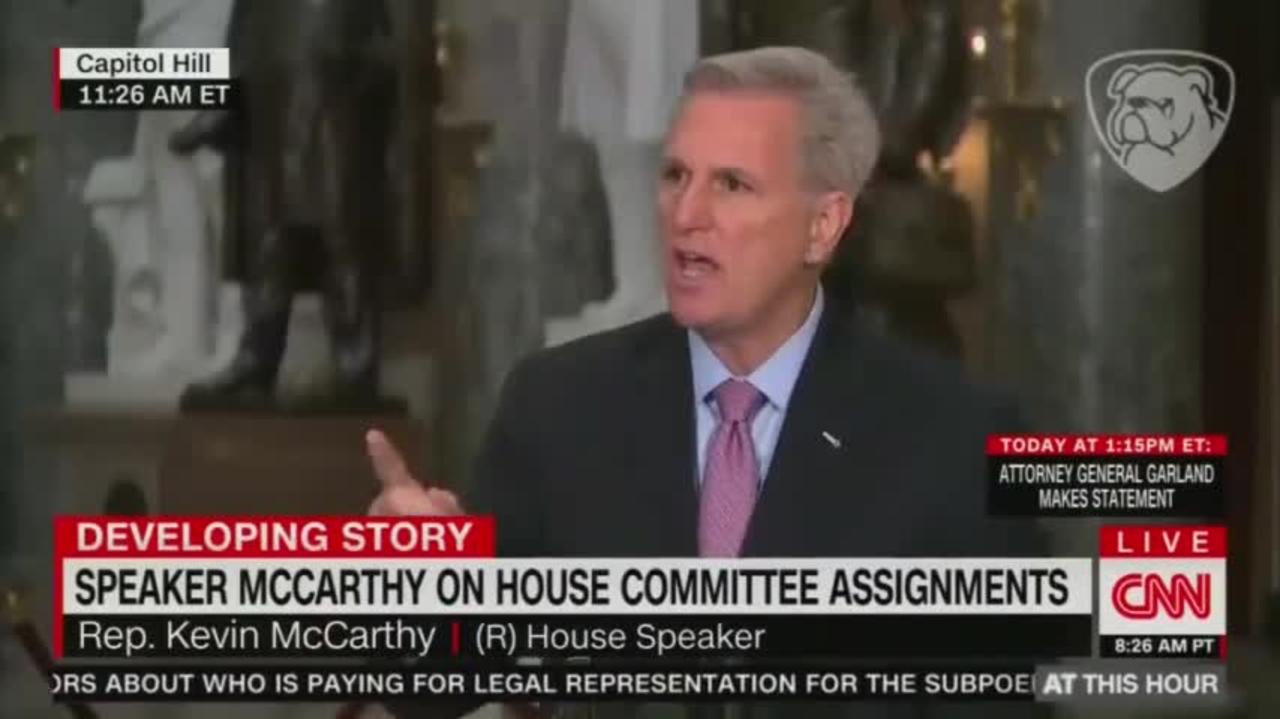 WATCH: Kevin McCarthy Drops the Hammer on Eric - One News Page VIDEO