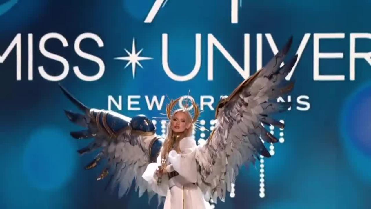 Miss Ukraine wears "Soldier-Angel - One News Page VIDEO