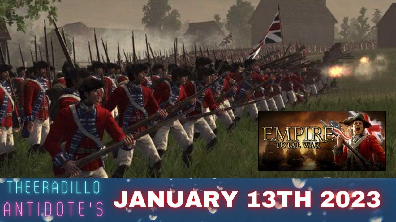 We Are Live Playing British Empire Total War - One News Page VIDEO