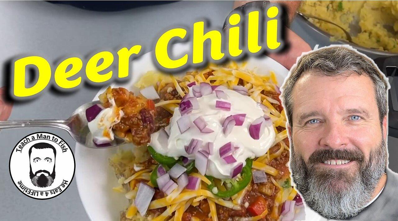 Venison Chili on Mashed Potatoes - One News Page VIDEO