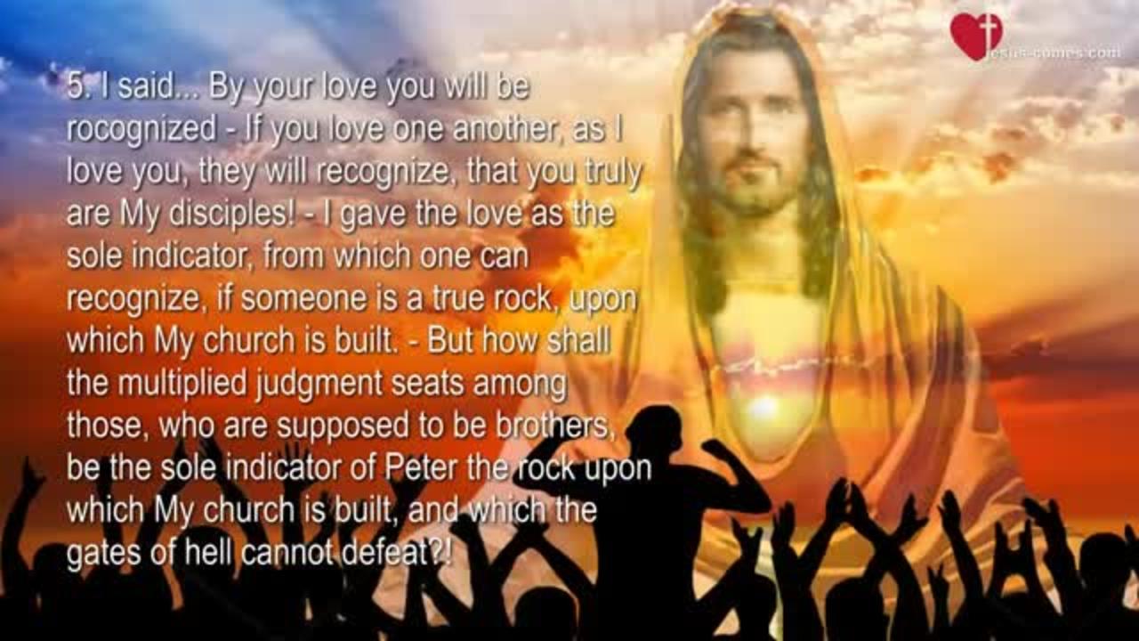 You are Peter, upon this Rock I want to build My - One News Page VIDEO