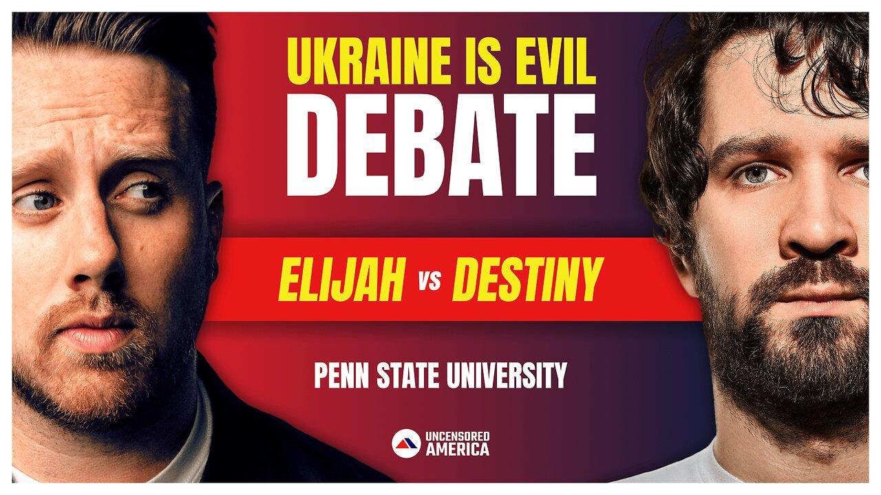 ELIJAH SCHAFFER vs. DESTINY: Ukraine is Evil - One News Page VIDEO