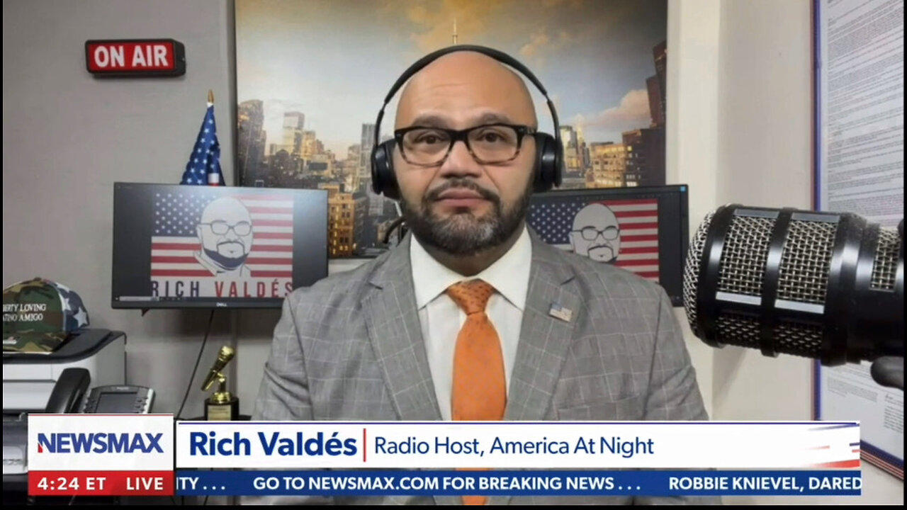 Rich Valdes: Leftists Are The Real Racists - One News Page VIDEO