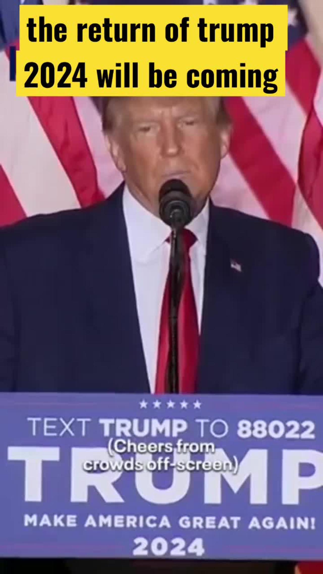 the return of trump 2024 will be coming soon - One News Page VIDEO