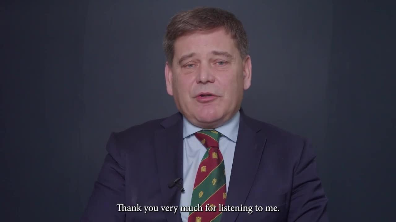 Conservative Member of Parliament Andrew Bridgen - One News Page VIDEO