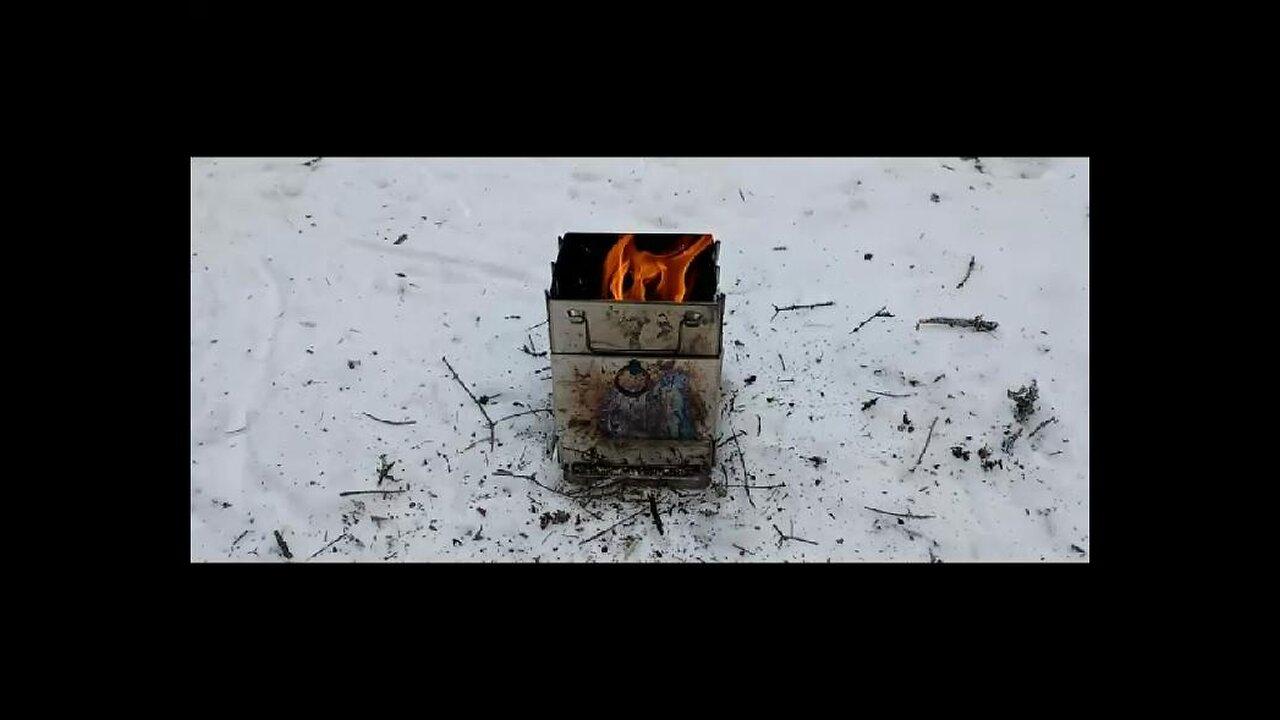 Mini FIre, -10C, Windy - One News Page VIDEO