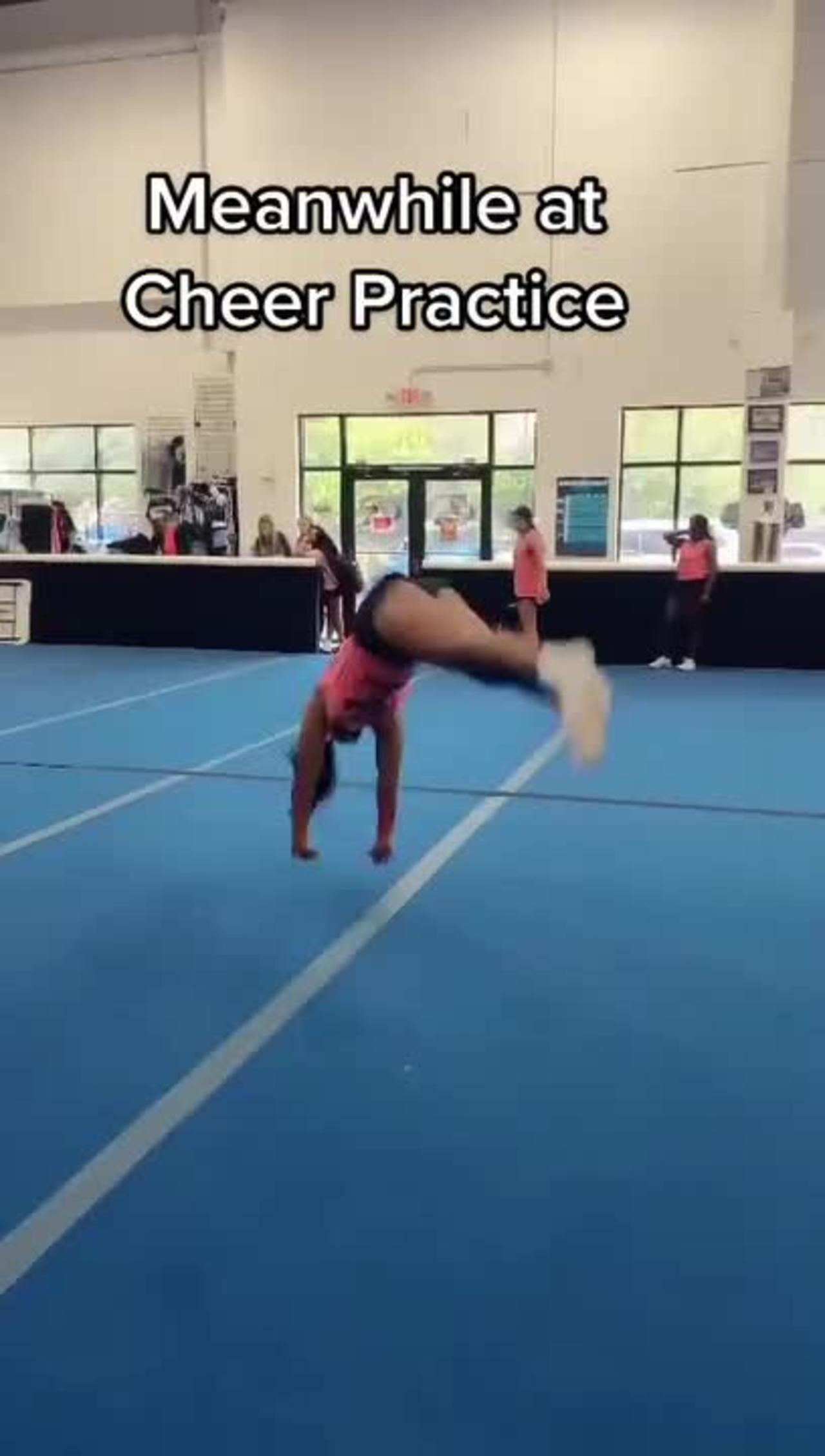 Girl Hilariously Fails Her Landing During - One News Page VIDEO