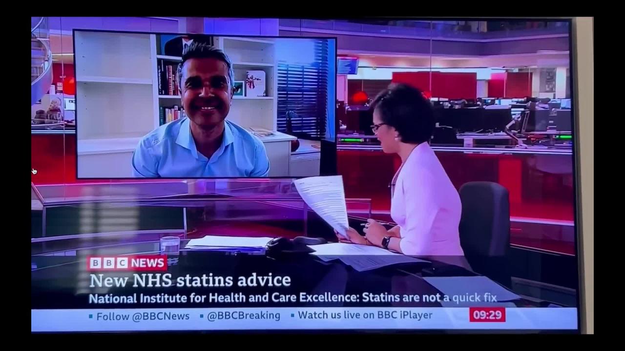 BBC News - Dr. Aseem Malhotra on likely - One News Page VIDEO