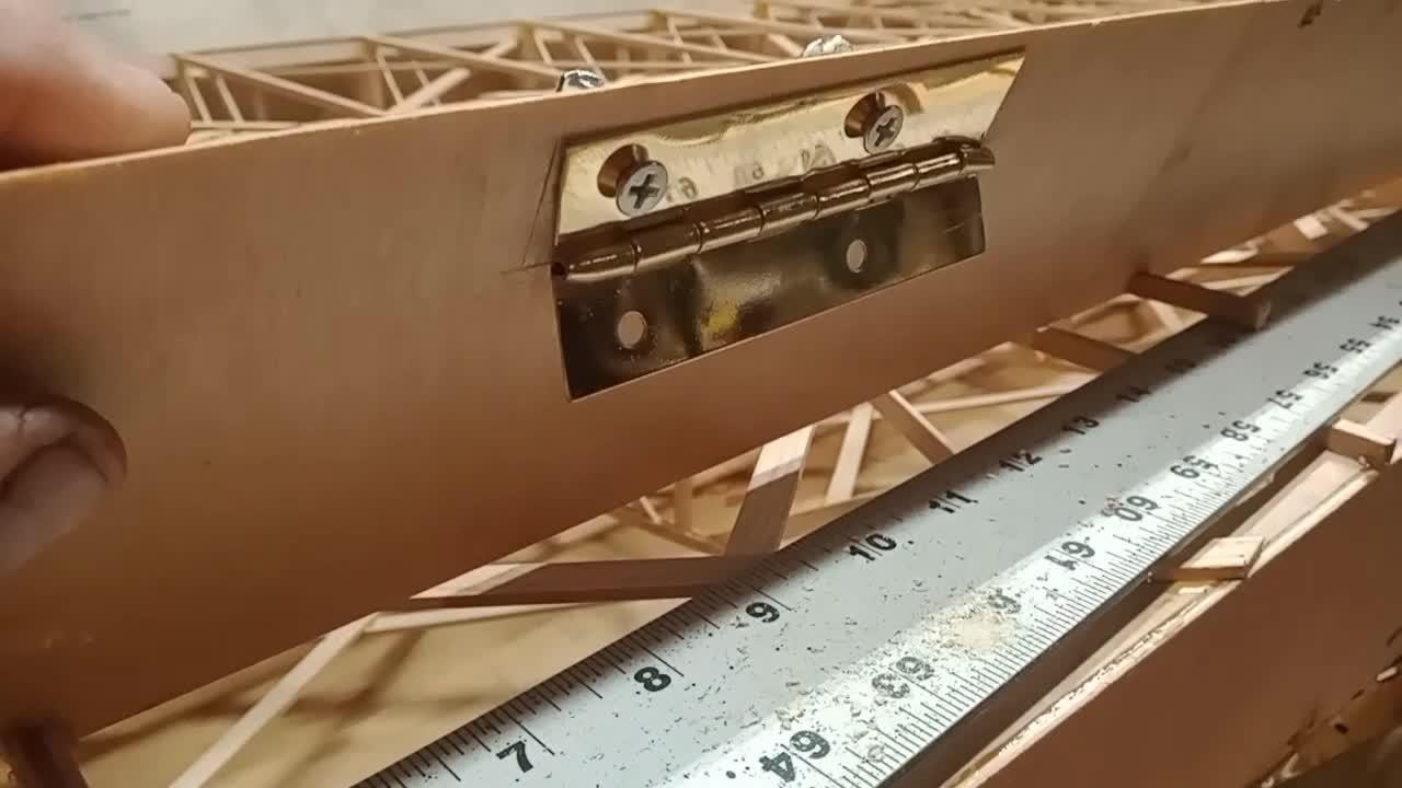 FP 202 Scratch build from prints E104 Aileron - One News Page VIDEO