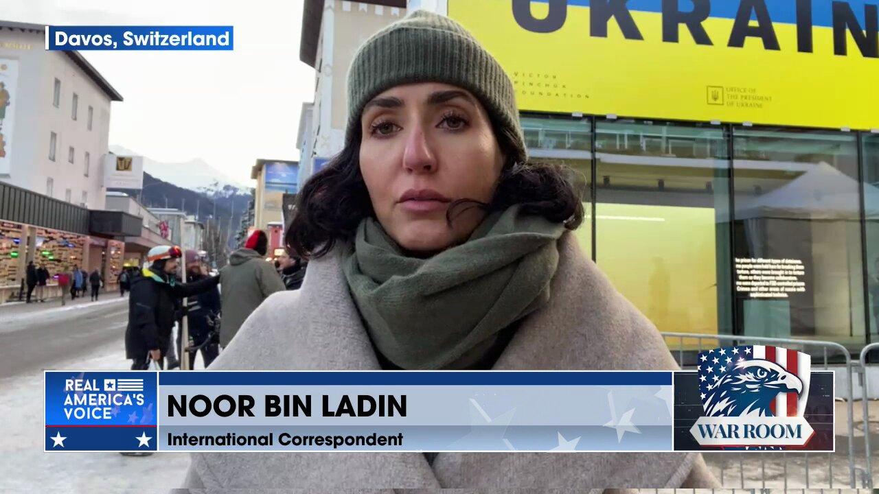 Noor Bin Ladin Reports Live From Davos: How The - One News Page VIDEO