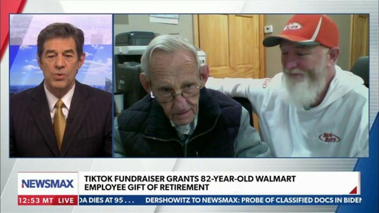 Tik Tok fundraiser grants 82 year old Walmart - One News Page VIDEO