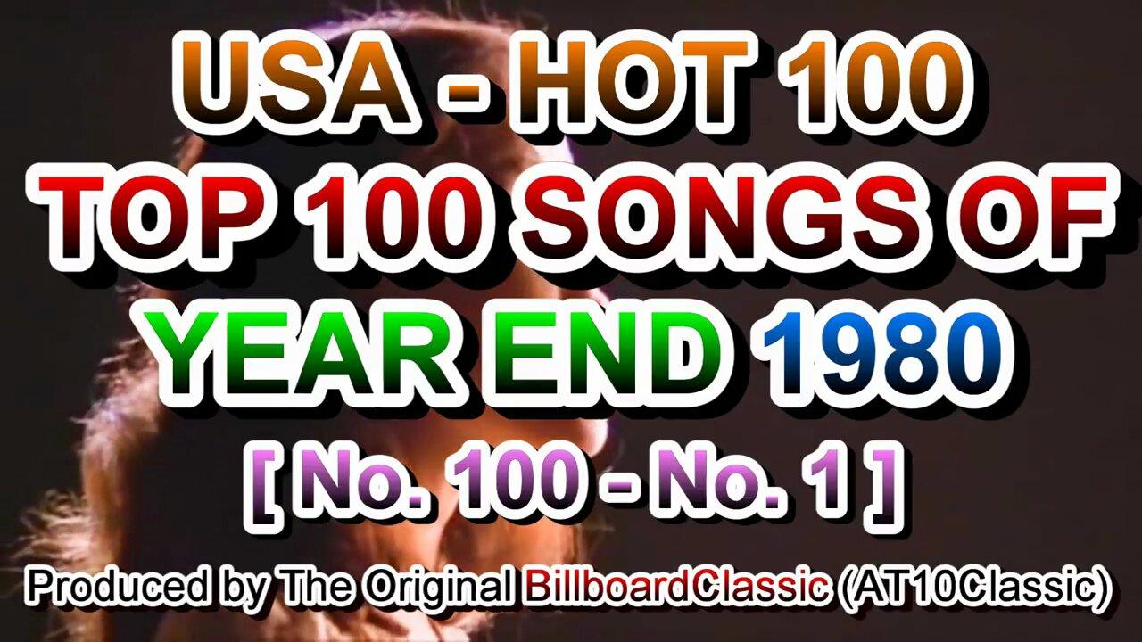 1980 - Billboard Hot 100 Year-End Top 100 - One News Page VIDEO