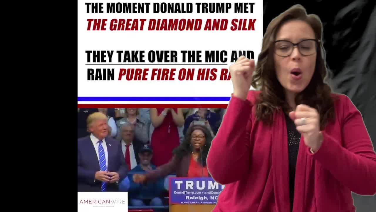 RIP Diamond from the Diamond & Silk MAGA - One News Page VIDEO