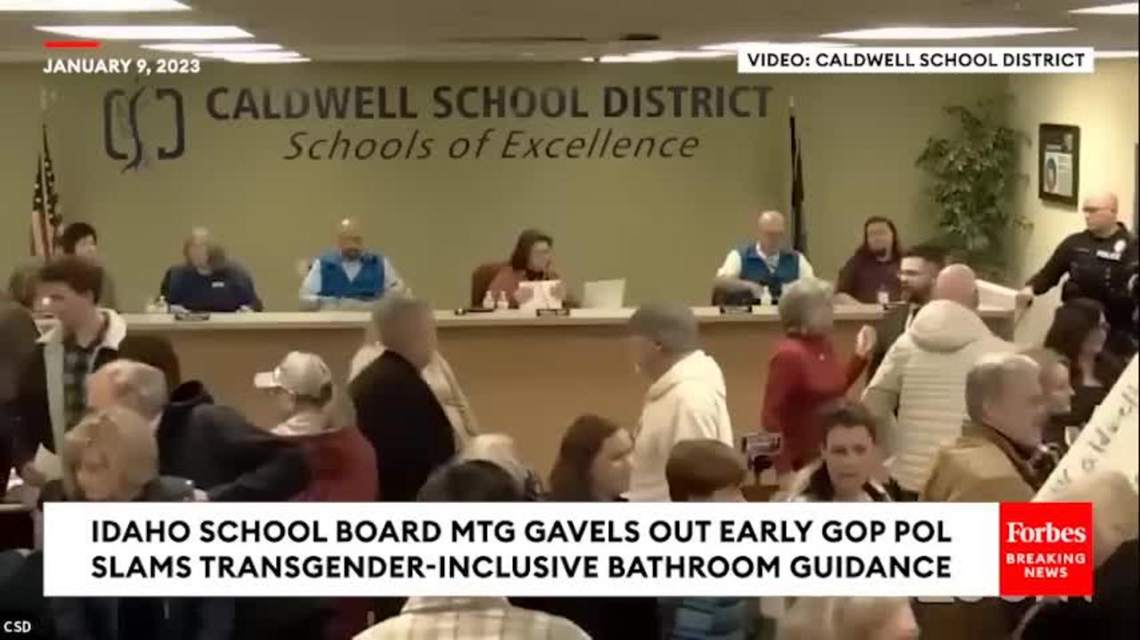 All Hell Breaks Loose At School Board Meeting - One News Page VIDEO