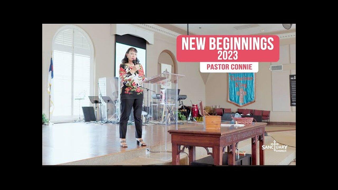 New Beginnings 2023 - Pastor Connie - One News Page VIDEO