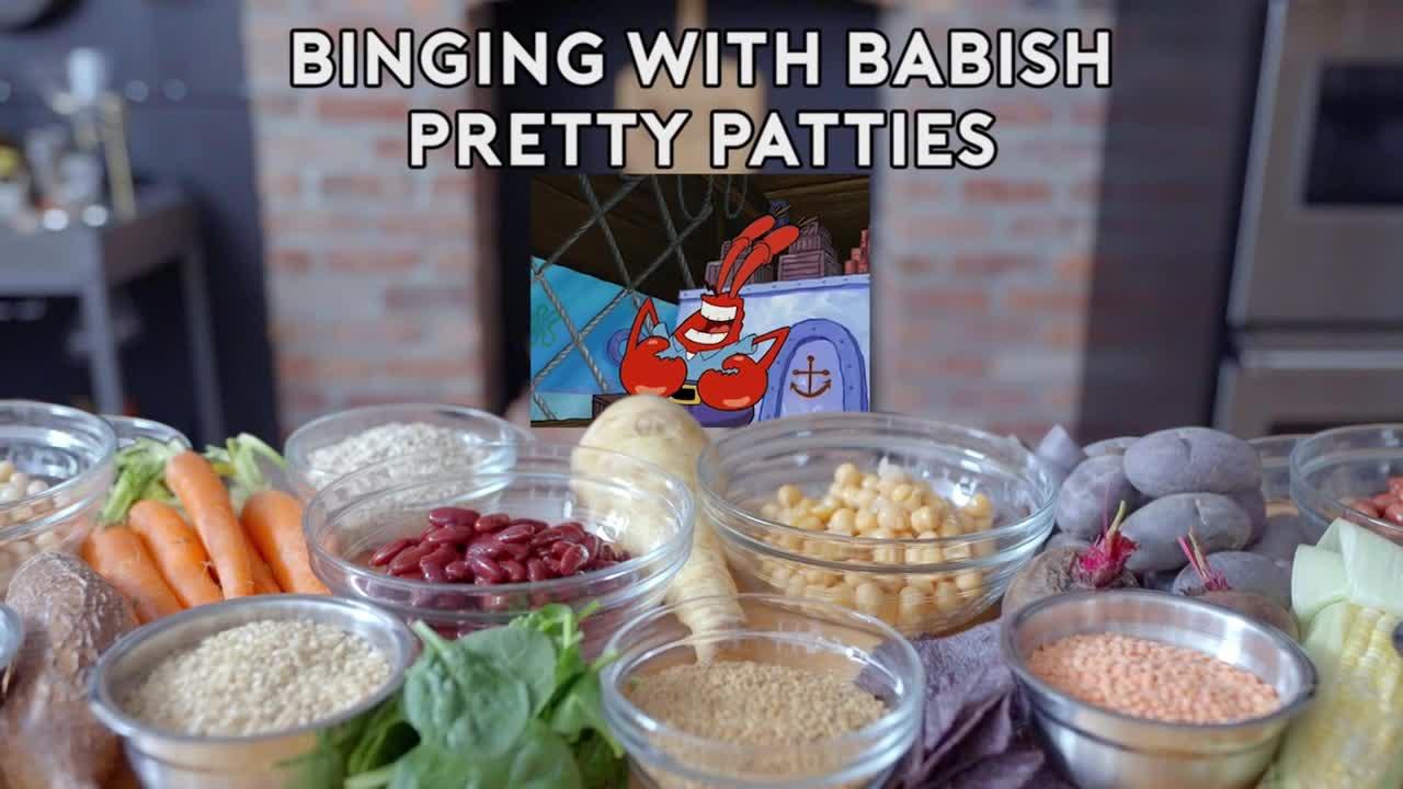 Binging with Babish: Pretty Patties from - One News Page VIDEO