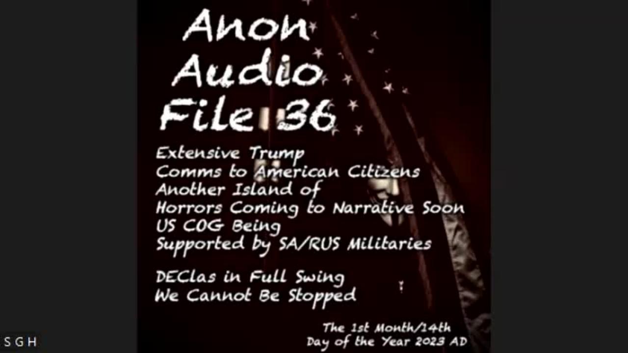 SGAnon File 36: Saudi Arabia, Biden & - One News Page VIDEO