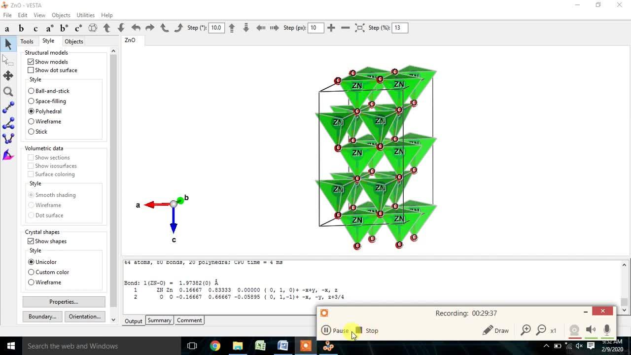 How to Draw Wurtzite Crystal structure of ZnO - One News Page VIDEO
