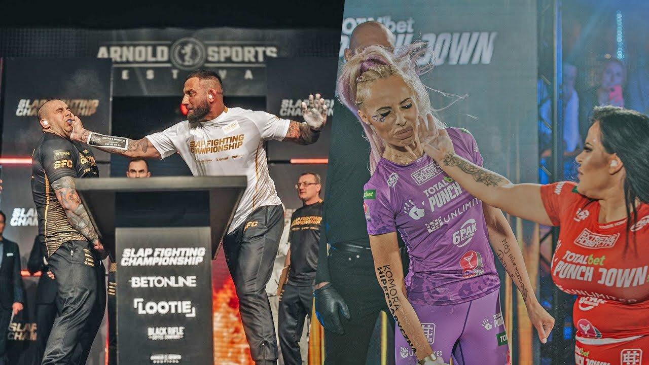 Crazy Knockouts and Weird Stuff! Slap Fighting - One News Page VIDEO