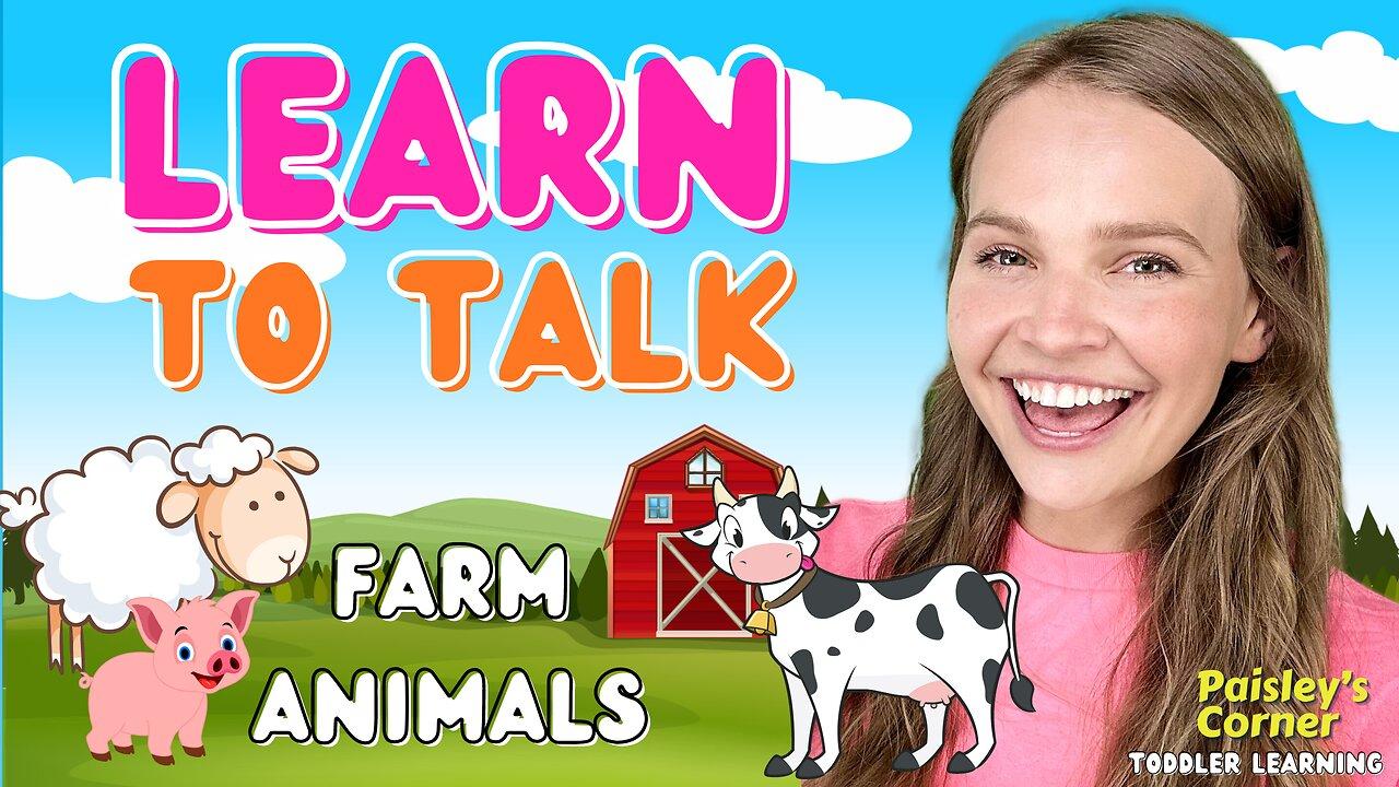 Toddler Learning - Learn Animals at the Farm - - One News Page VIDEO