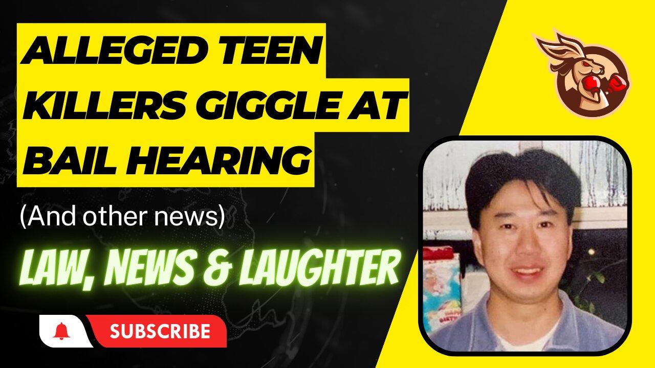 Alleged TEEN KILLERS giggle at bail hearing - - One News Page VIDEO