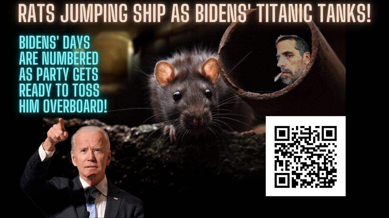 Bidens Days Numbered - Rats Jumping Ship as - One News Page VIDEO