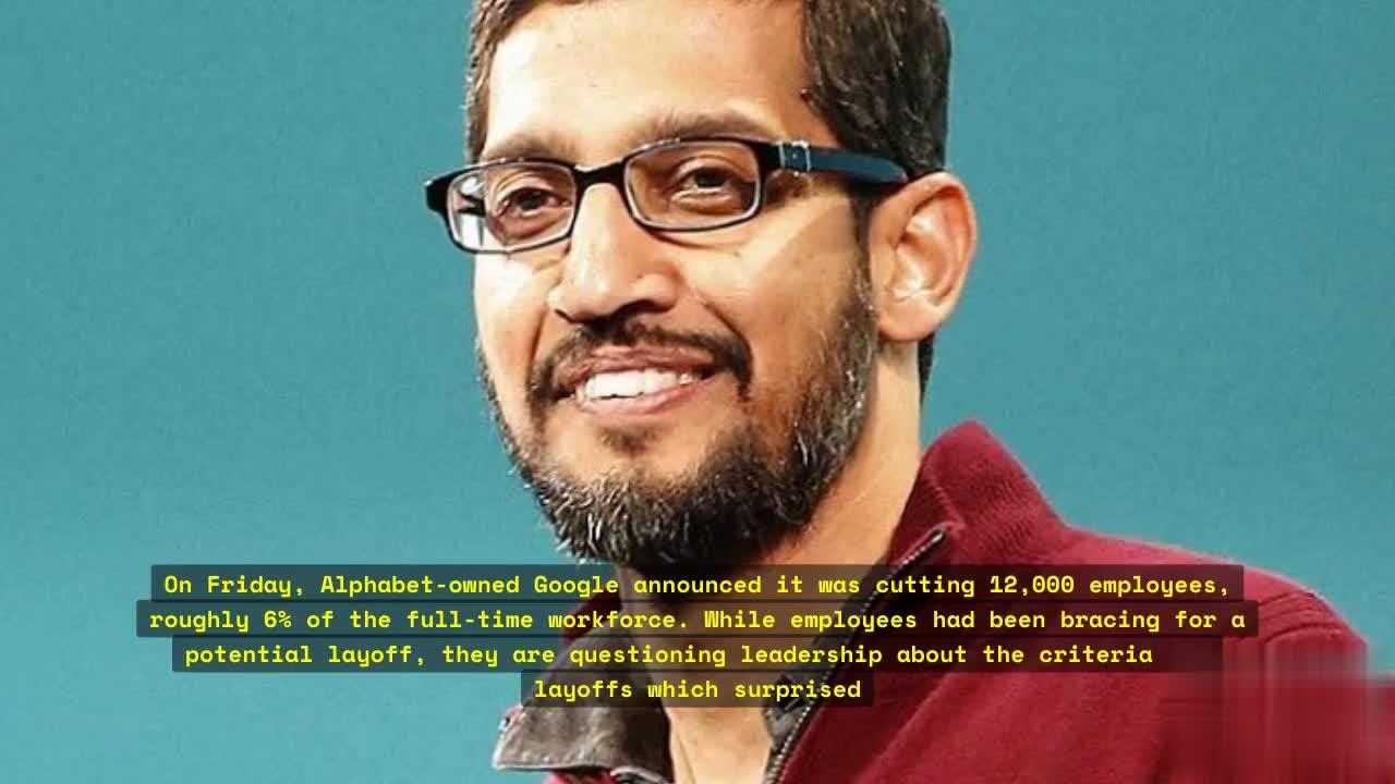 Google employees scramble for answers after - One News Page VIDEO