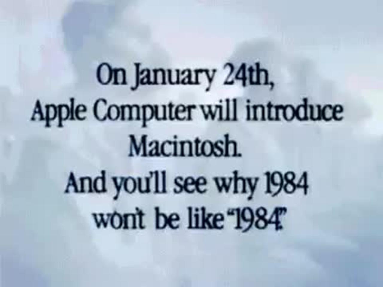 Apple Computer aired its "1984" - One News Page VIDEO